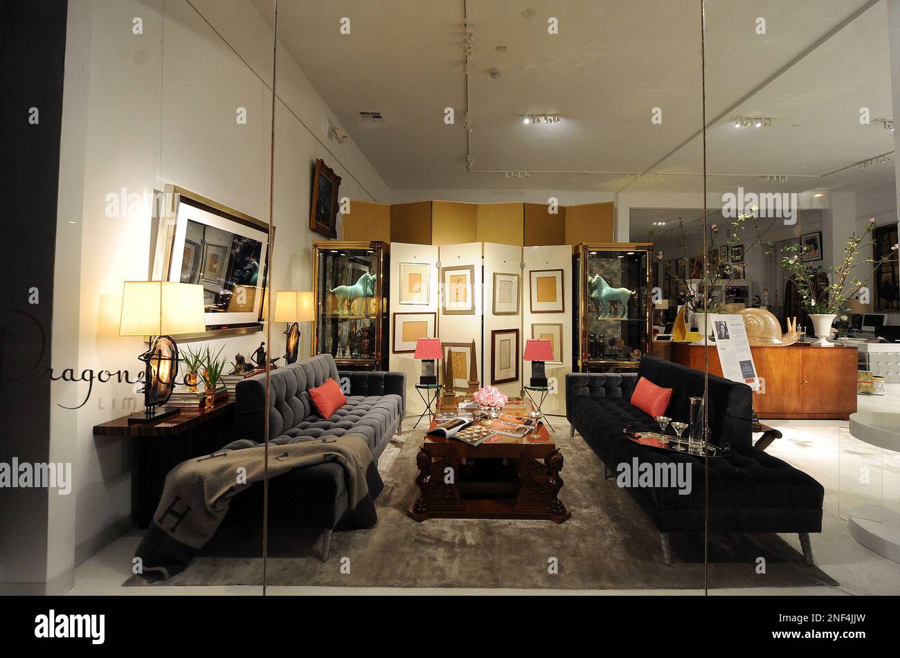 Dragonette window display designed by Antonia Hutt as seen at The ...