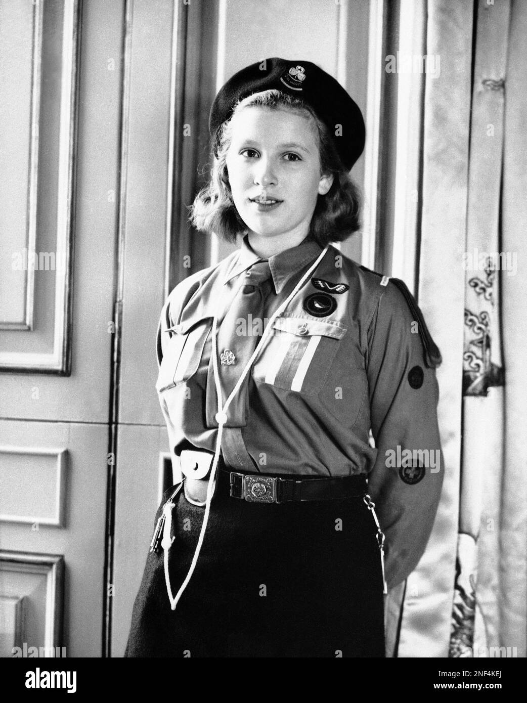Princess Anne of Great Britain, 13 years old on Aug. 15, 1963 in ...