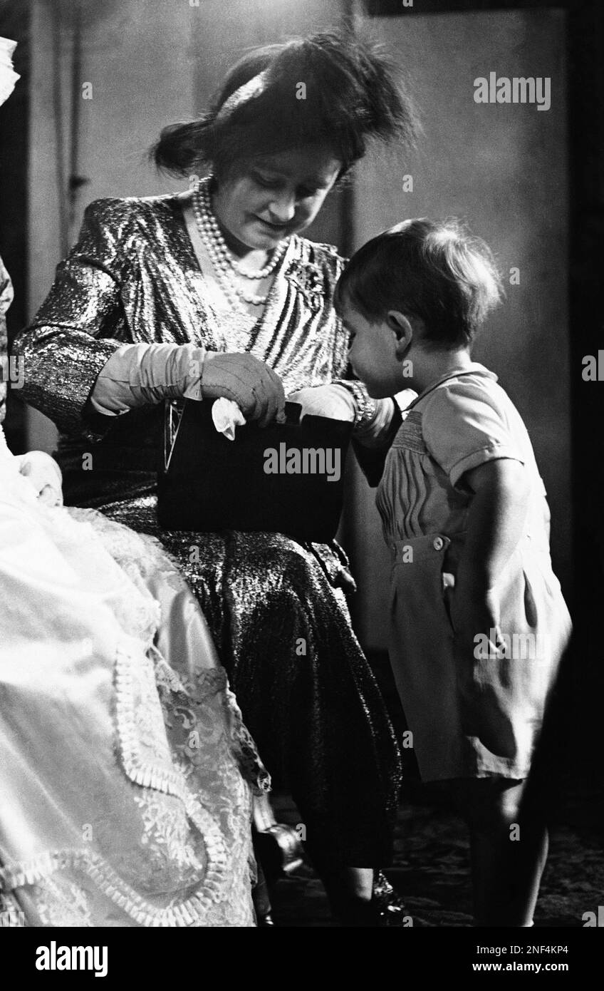 Prince Charles, son of Princess Elizabeth and the Duke of Edinburgh ...