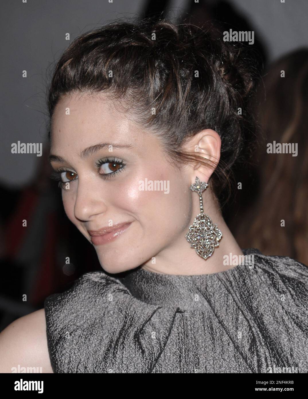 Emmy Rossum arrives at the Metropolitan Museum of Art's Costume ...