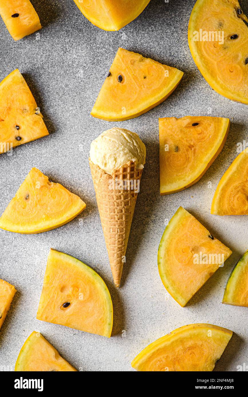Gold in gold watermelon hi-res stock photography and images - Alamy