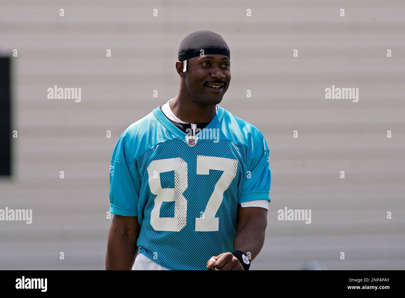 Carolina Panthers' Muhsin Muhammad during their NFL football minicamp ...