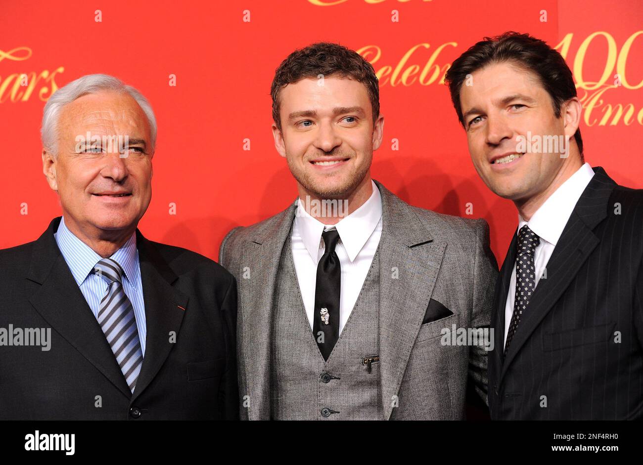 Cartier International President & CEO Bernard Fornas, left, singer ...
