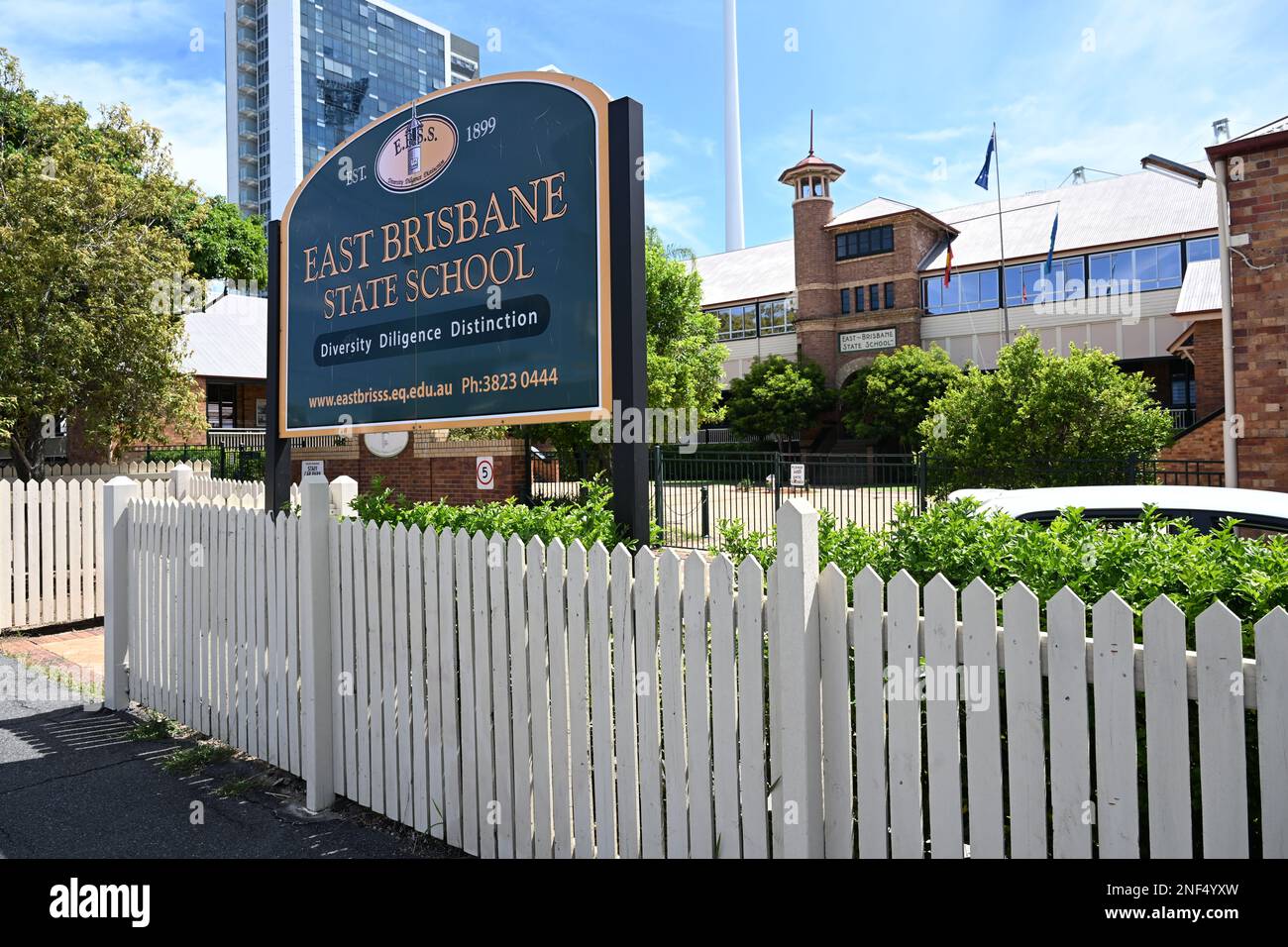 East Brisbane State Primary School is seen in Brisbane, Friday ...