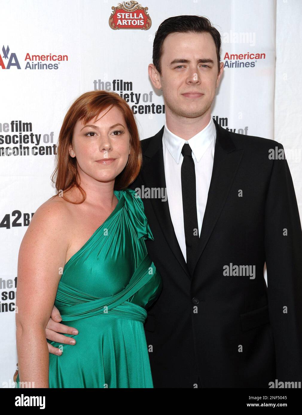Samantha Bryant and Colin Hanks attend The Film Society of Lincoln ...