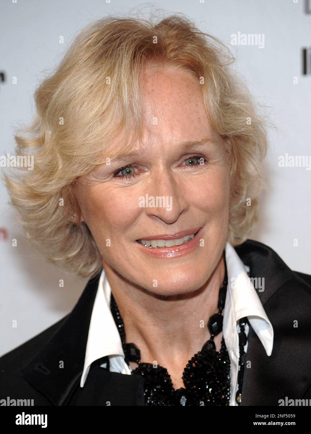 Actress Glenn Close attends The Film Society of Lincoln Center gala ...