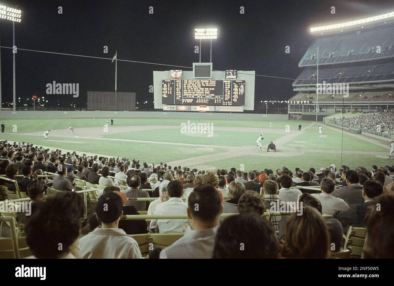 Interior shot of Shea Stadium in New York , the home of the New York ...