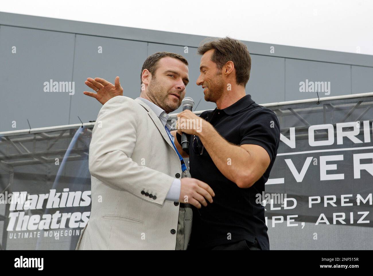 Hugh Jackman And Liev Schreiber