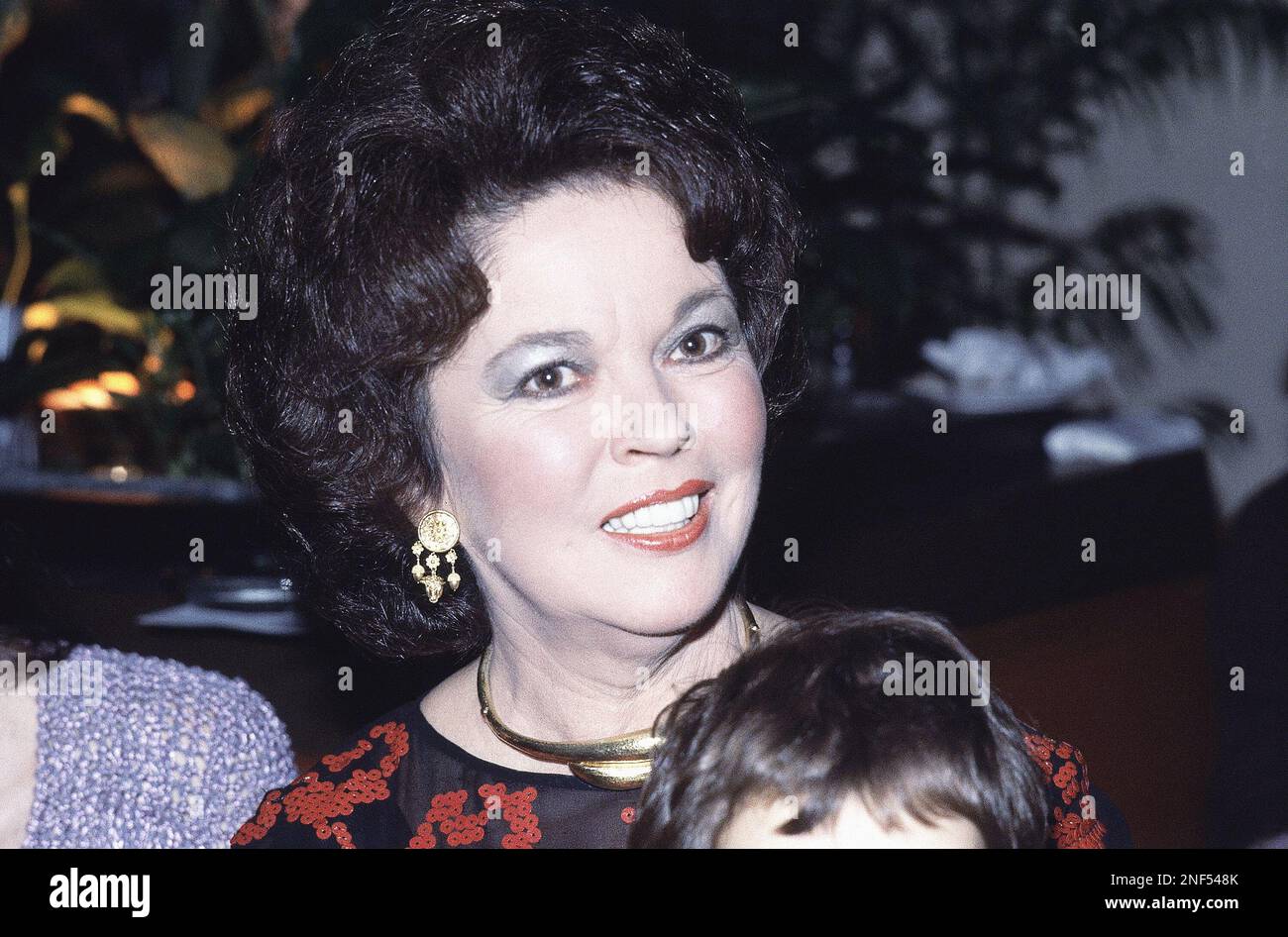 Shirley Temple Black on Jan. 27, 1983. (AP Photo/Nick Ut Stock Photo ...