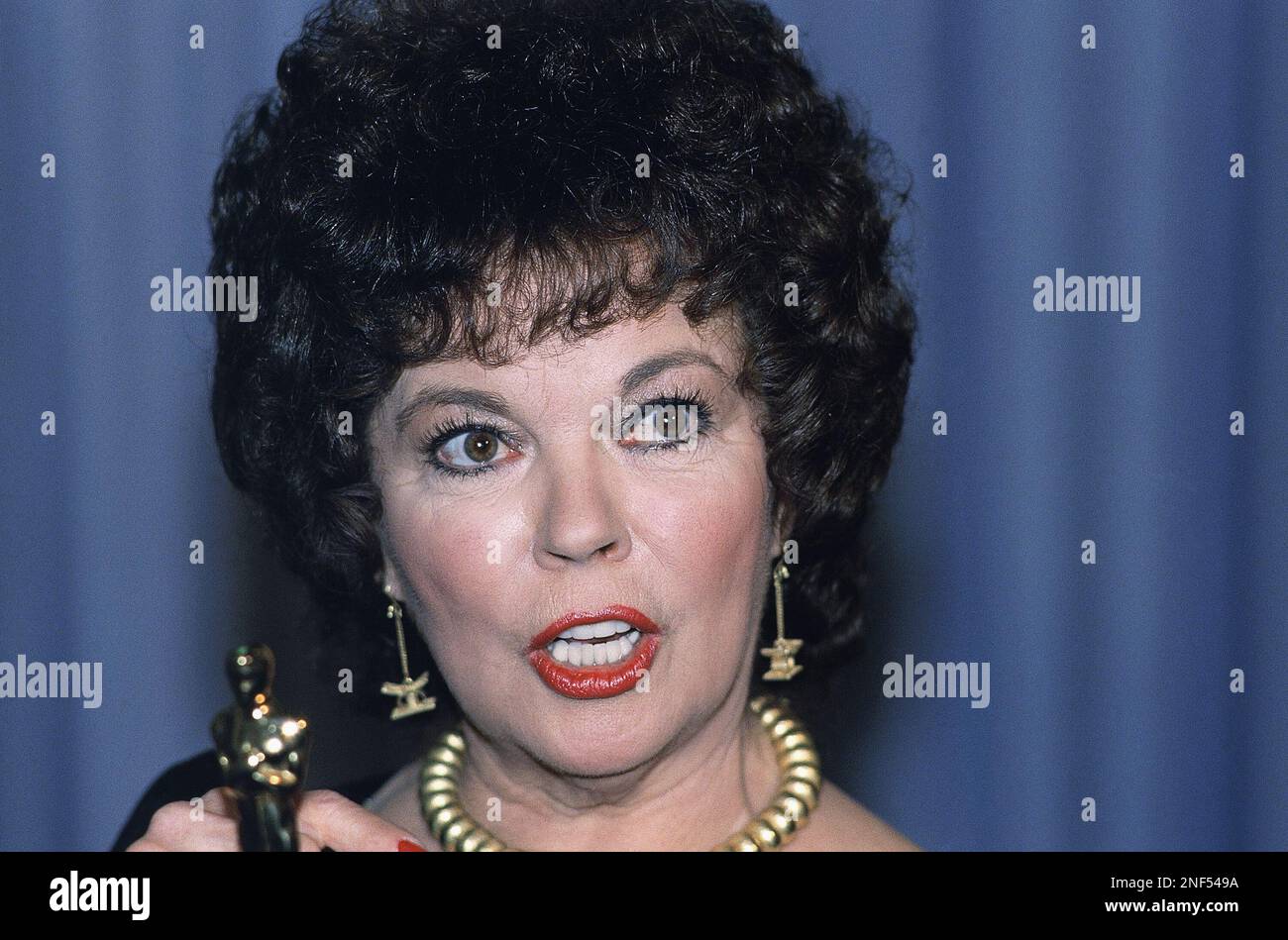 Shirley Temple Black shown at the 56th Annual Academy Awards in Los ...