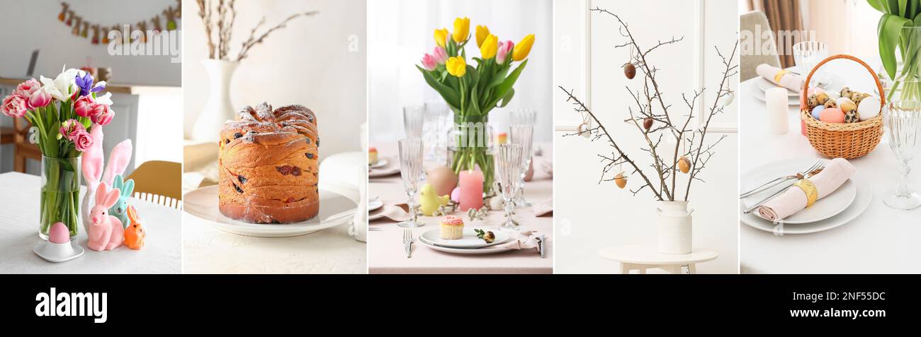 Festive collage hi-res stock photography and images - Alamy