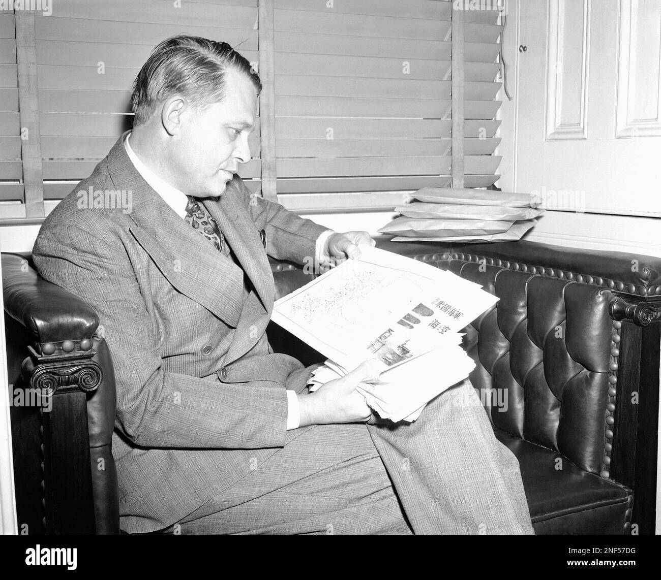 Rep. Martin Dies (D-Tex.), shown Feb. 24, 1942, turned over to his ...