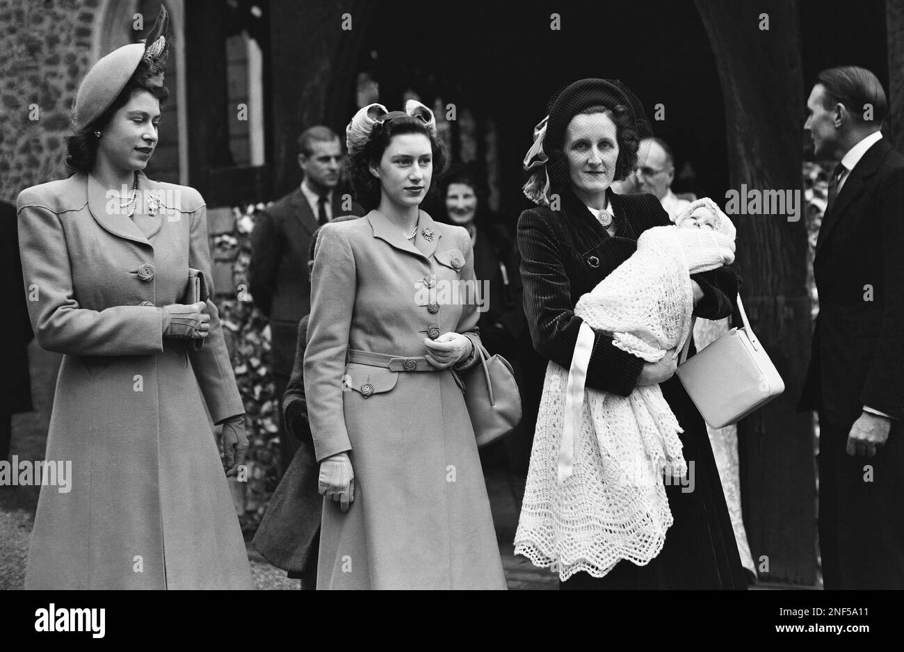Princess Margaret become a godmother for the first time, on Feb. 15 ...