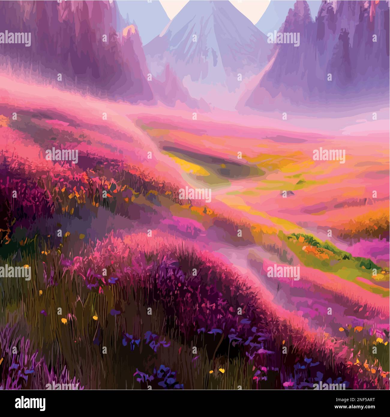 Building on the alps Stock Vector Images - Alamy