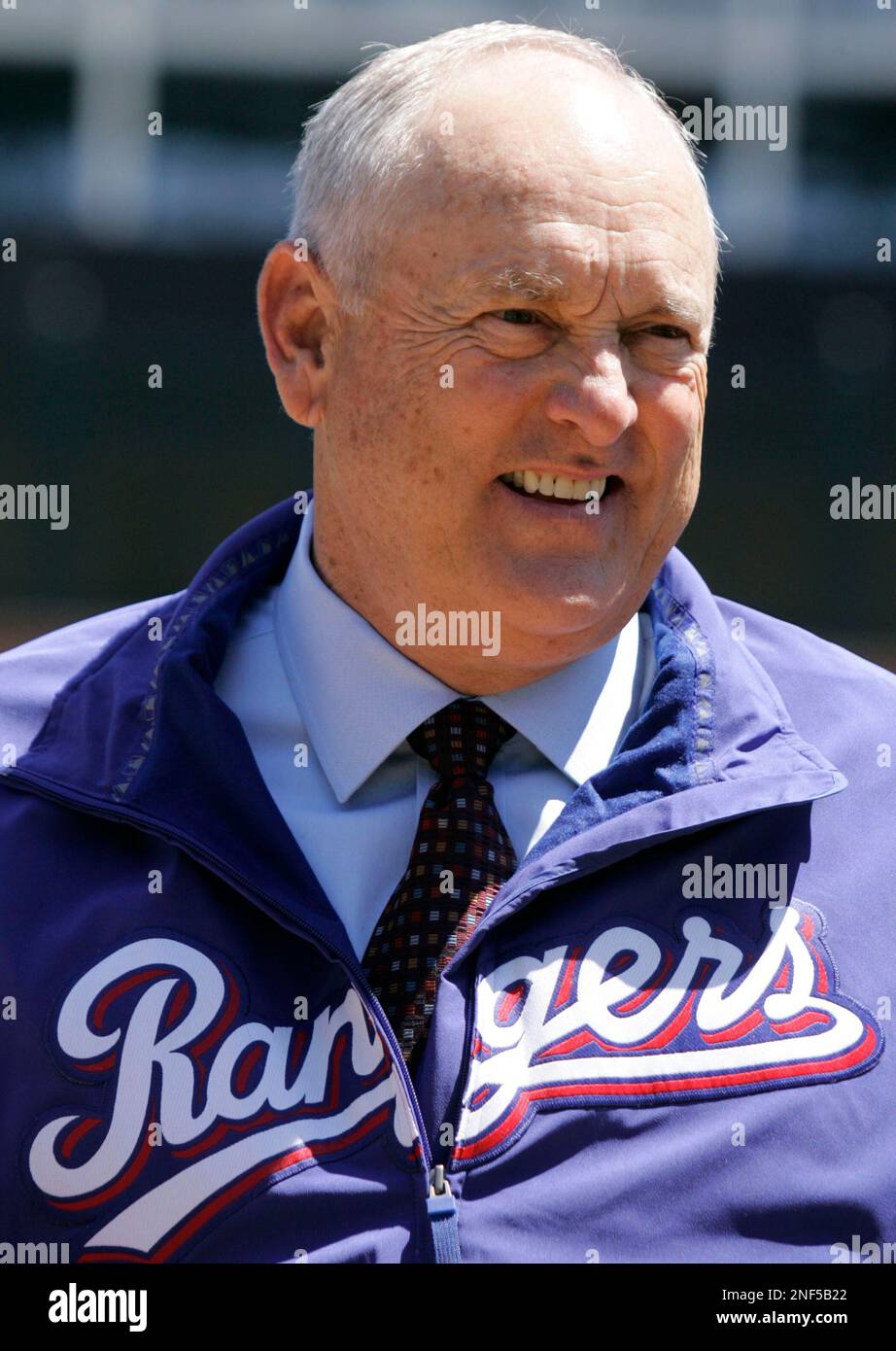 Texas Rangers President Nolan Ryan, Monday, April 20, 2009 in Arlington ...