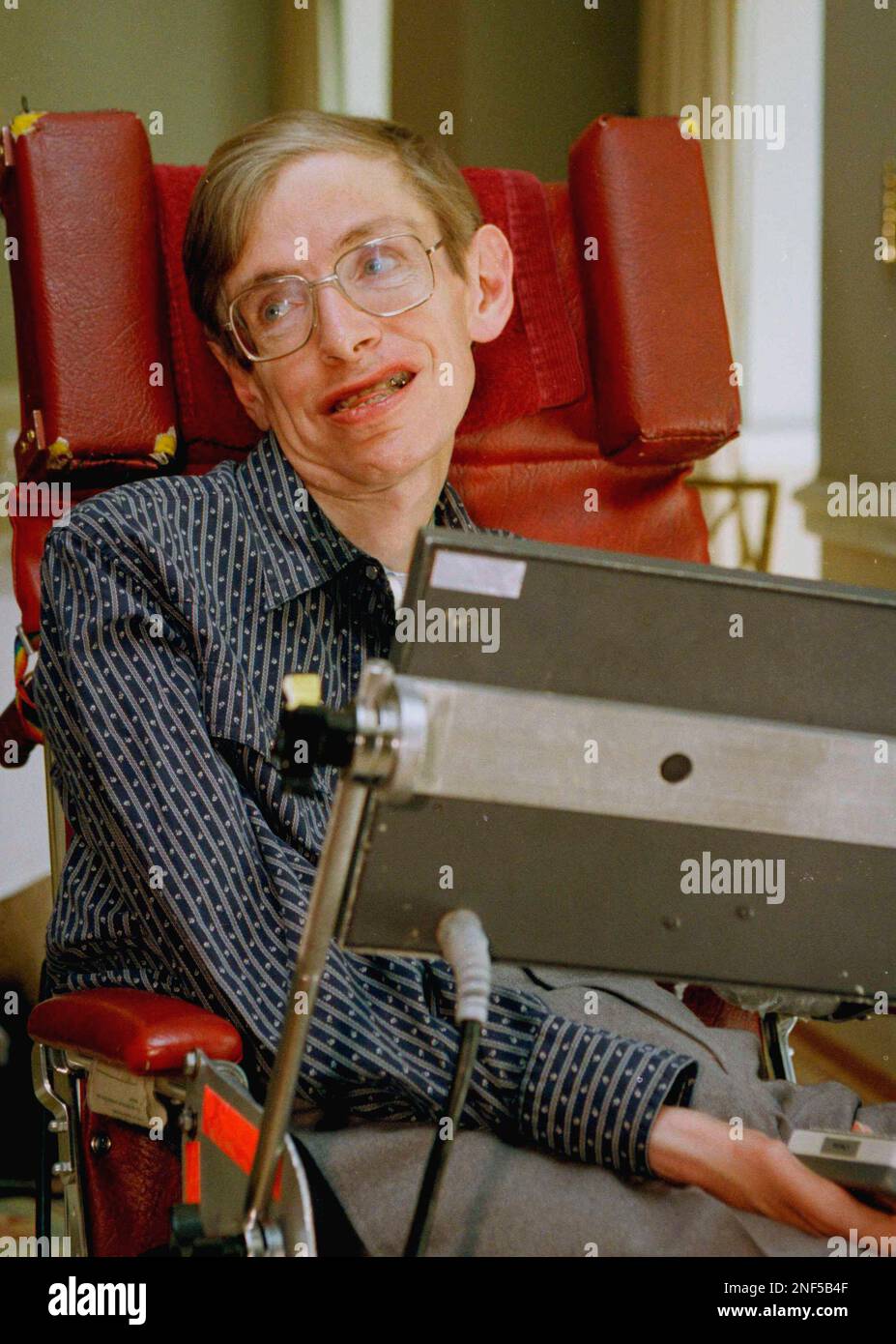 Theoretical physicist Stephen Hawking, a Cambridge University professor ...
