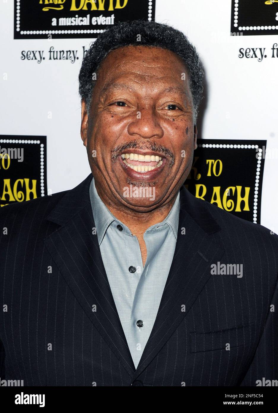 Billy Davis Jr. arrives at the opening night of "Back to Bacharach and ...