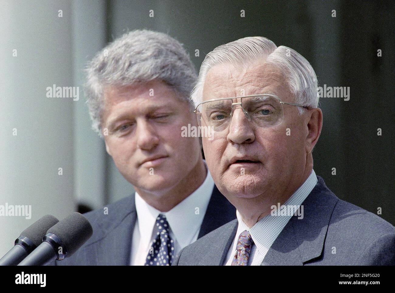 President Bill Clinton stands behind his nominee for Ambassador to ...