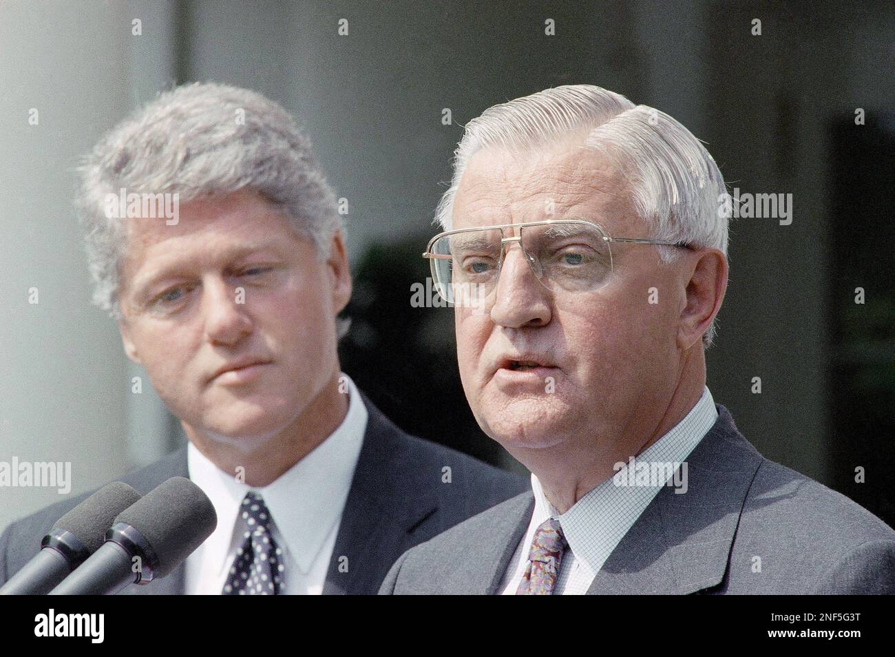 President Bill Clinton stands behind his nominee for Ambassador to ...