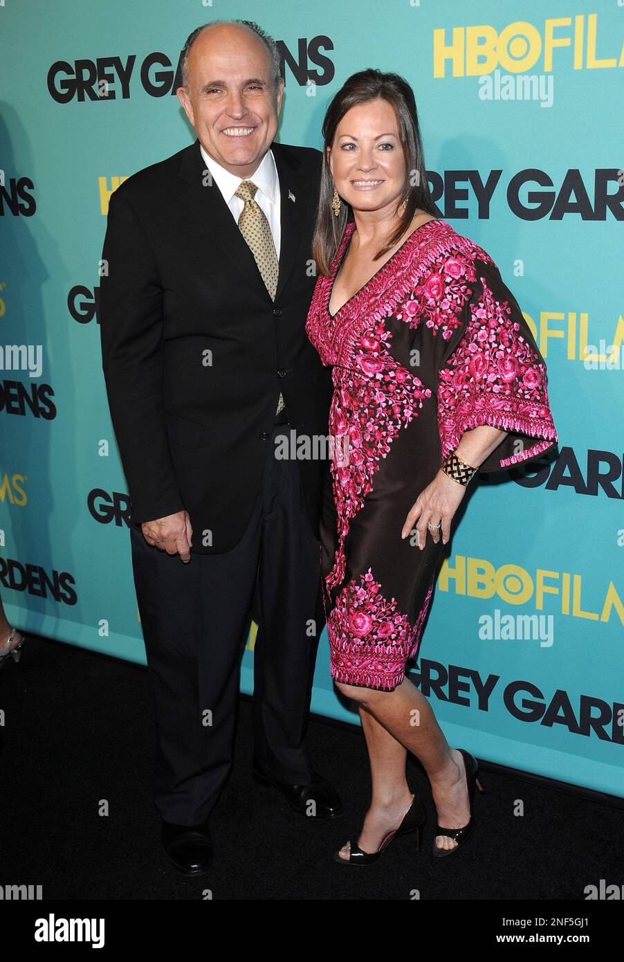Former New York City Mayor Rudolph Giuliani and wife Judith Nathan ...