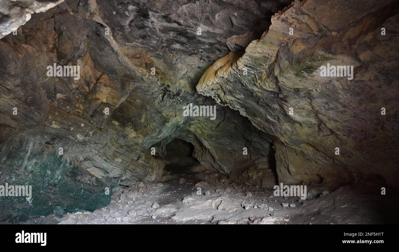 The Etzba Cave, which in Hebrew means Finger Cave, Israel Stock Photo ...