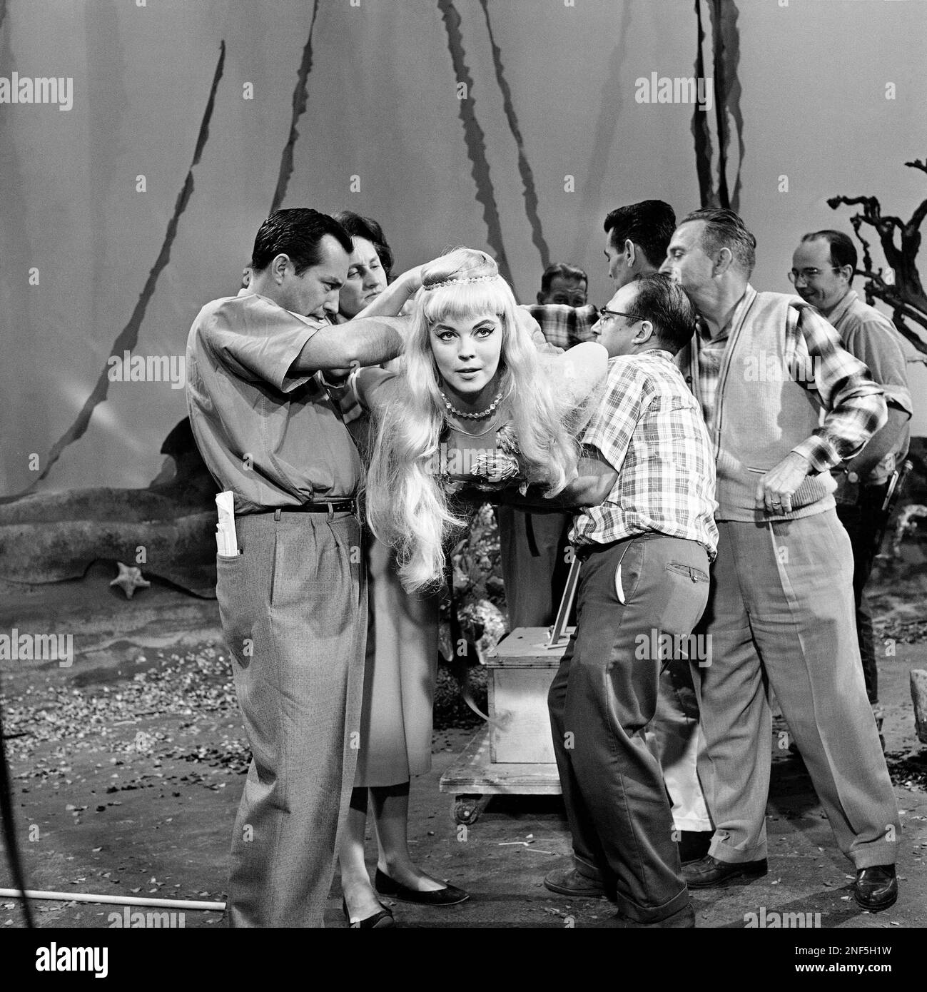 Encased in delicate scales, Shirley Temple turns mermaid for her ...