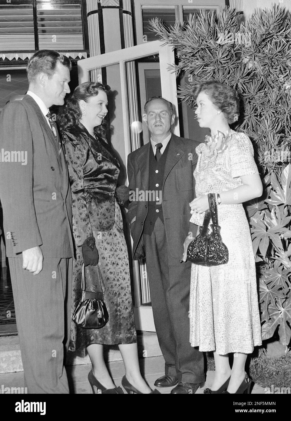 A party was held for Shirley Temple when she returned to work for 20th ...