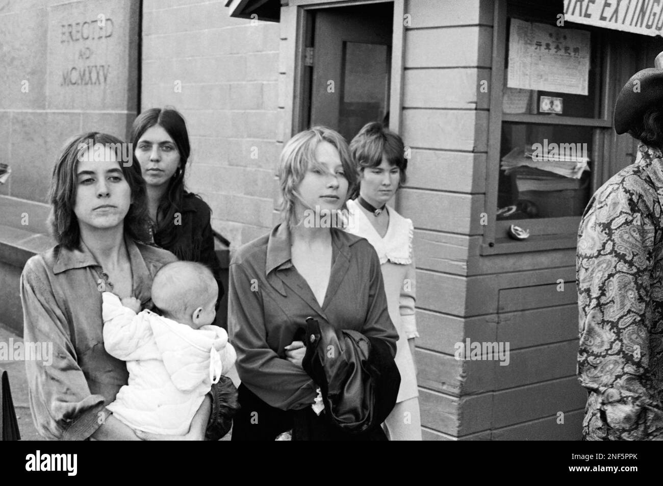 Young people who identified themselves as members of the Charles Manson ...