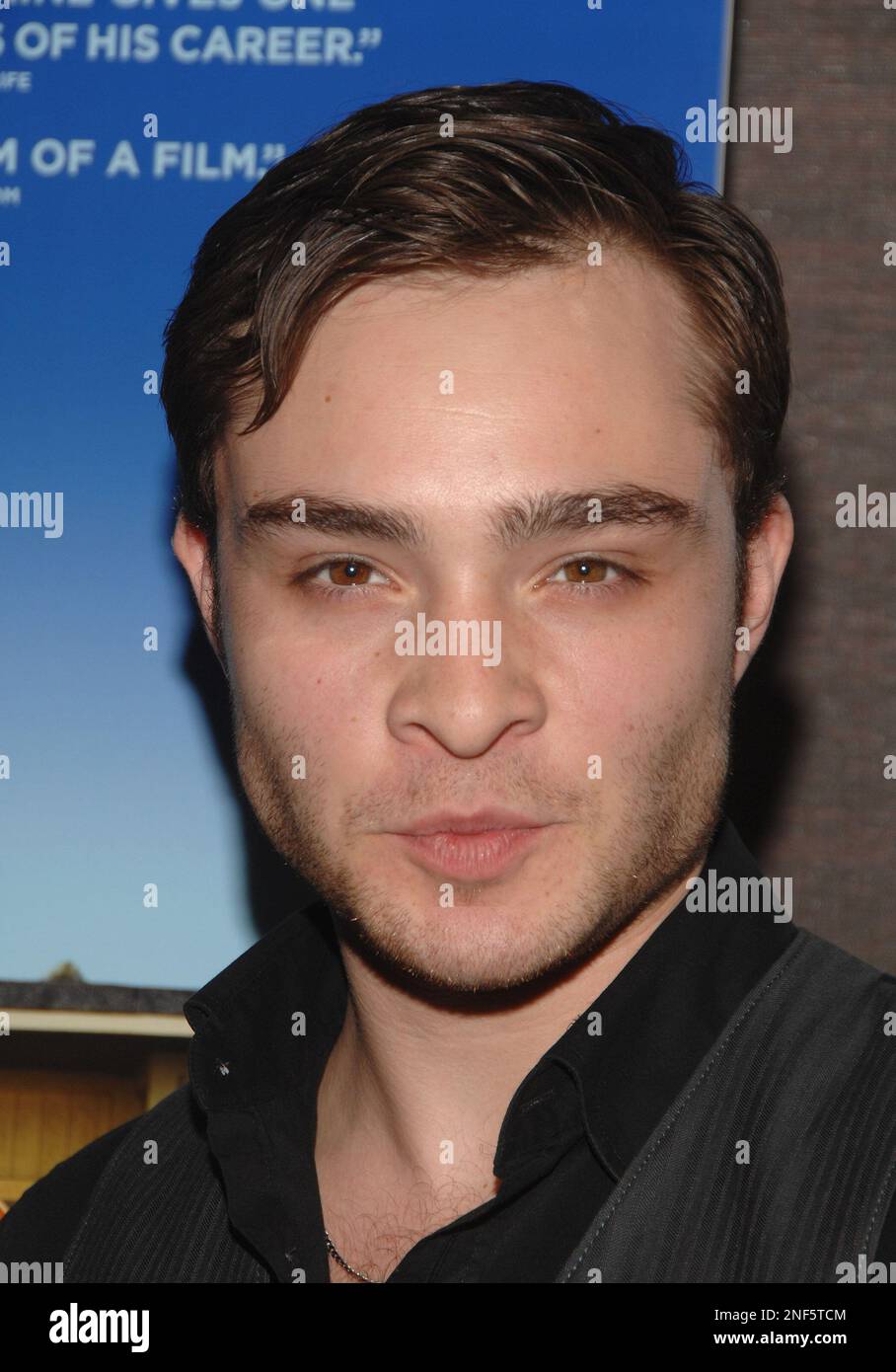 Actor Ed Westwick arrives to the premiere of "Is Anbody There?", in New ...