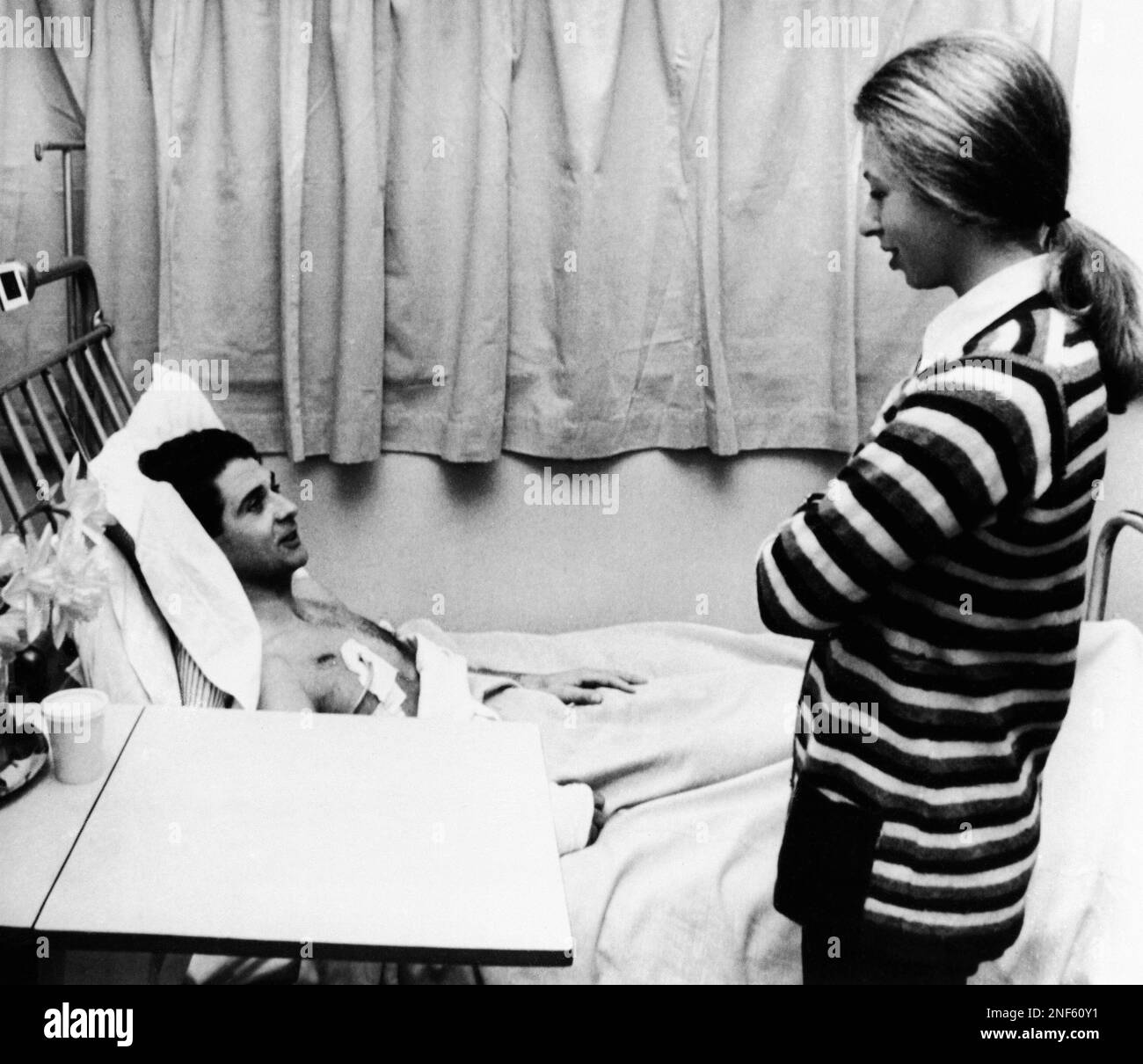 Princess Anne chats with her private bodyguard, Inspector James Beaton ...