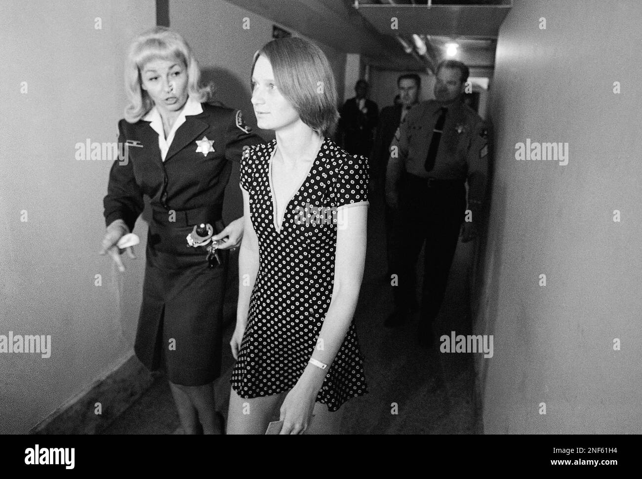 Mary Brunner, center, a former University of Wisconsin librarian who ...