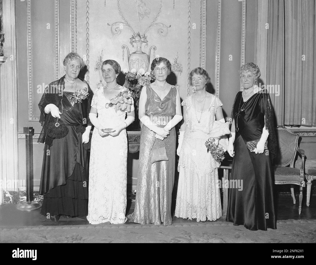 Grace Coolidge, widow of the late President Calvin Coolidge, was guest ...