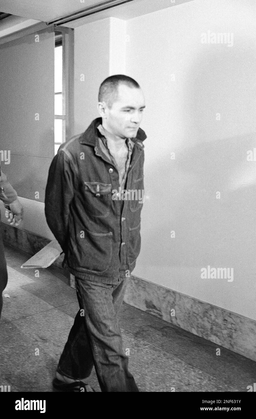 Charles Manson, and four members of his former "family" appeared in ...