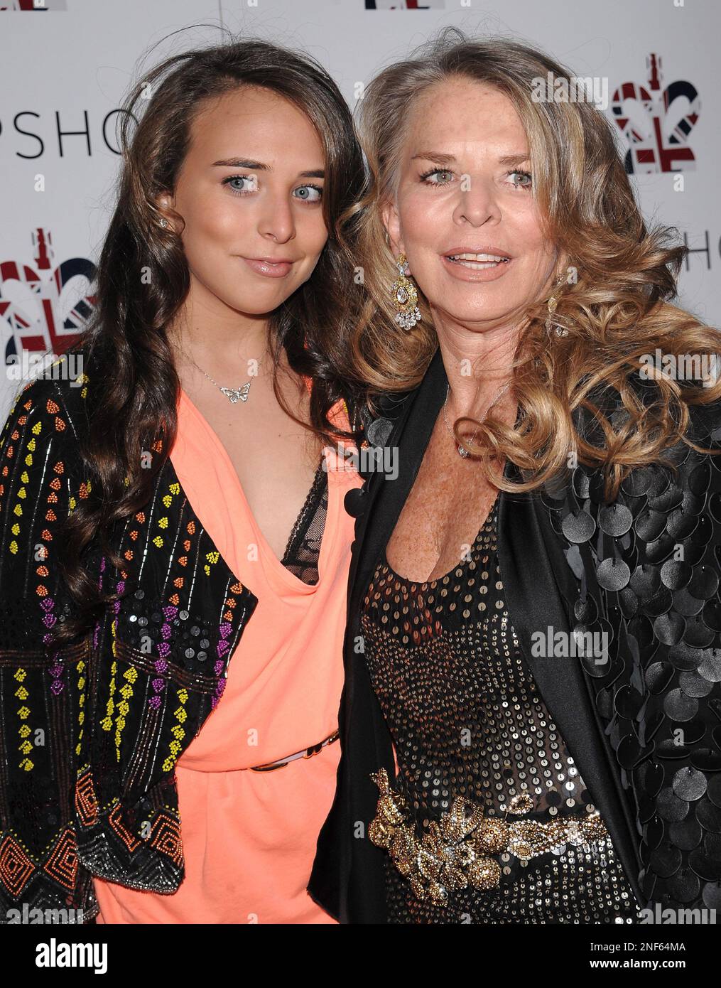 Lady Tina Green and daughter Chloe host a private dinner to celebrate ...