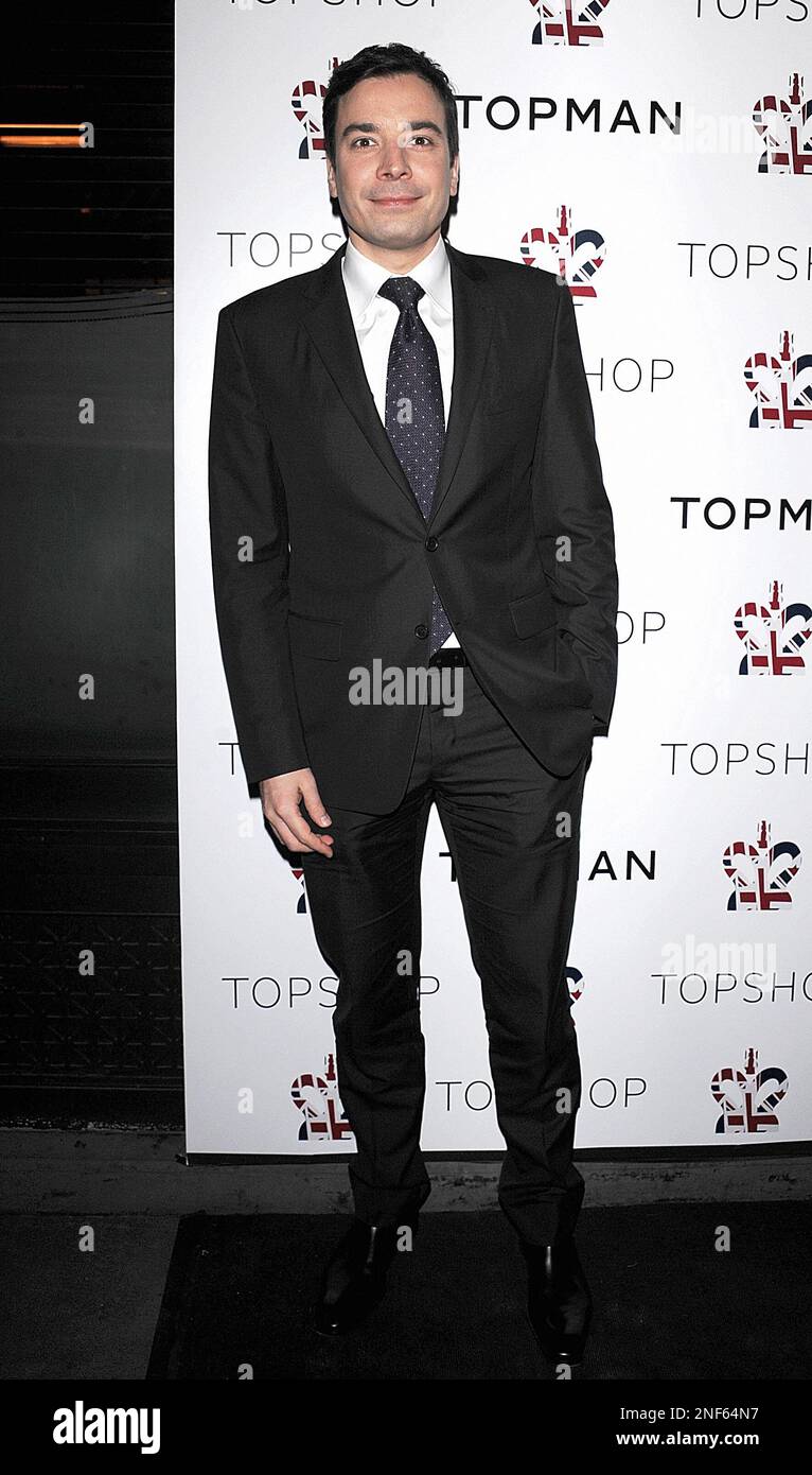 Talk show host Jimmy Fallon attends a private dinner to celebrate the ...