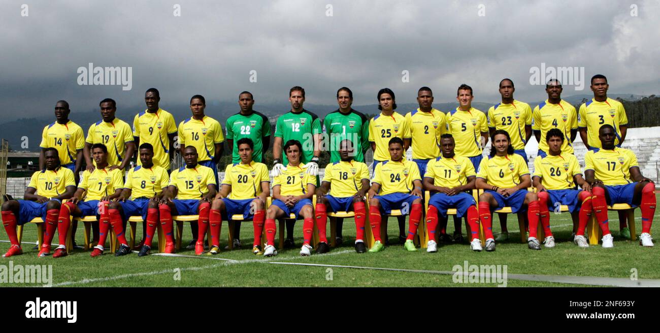 Ecuador National Football Team Squad