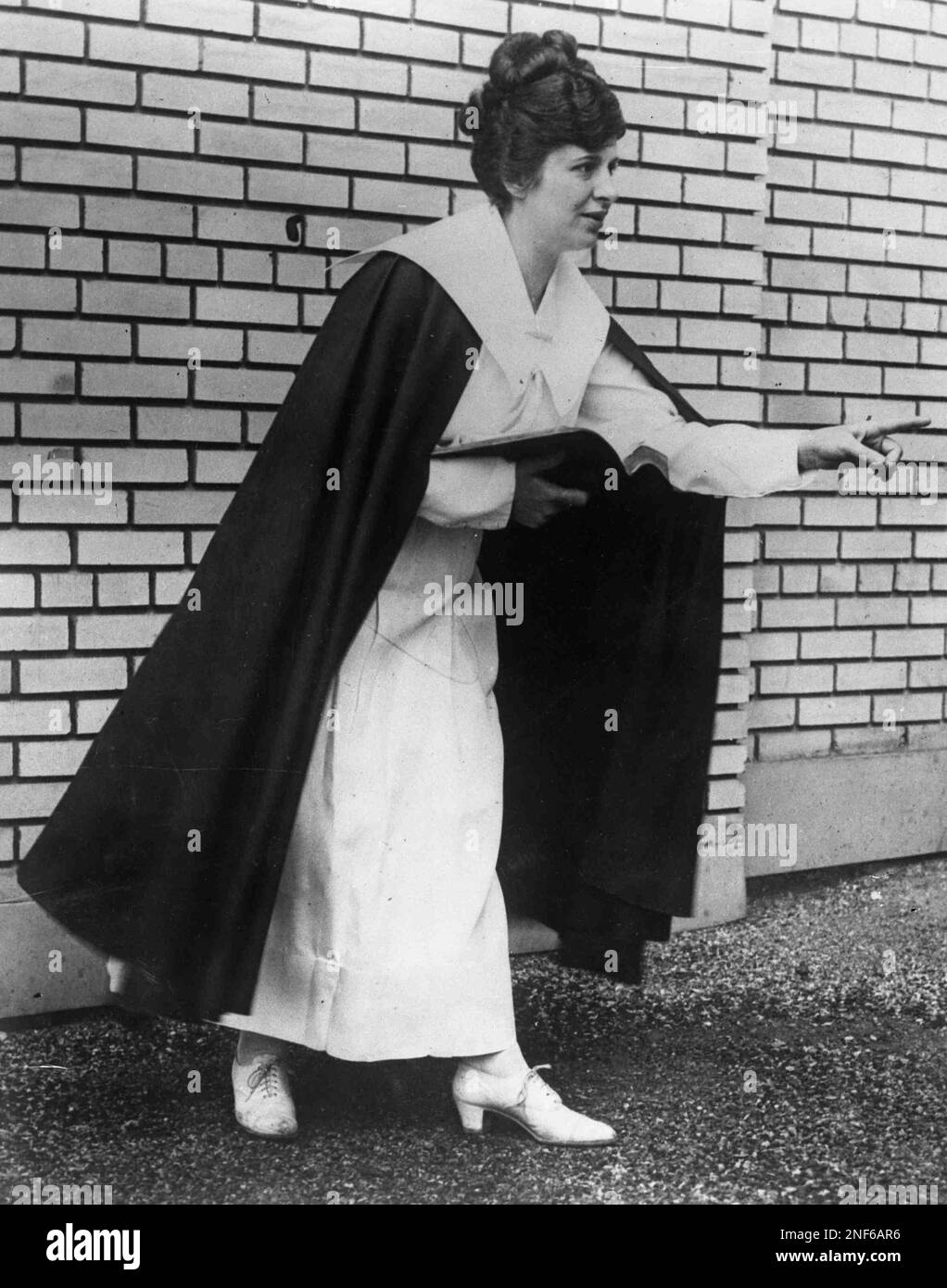 Canadian-born Evangelist Aimee Semple McPherson in London, England ...