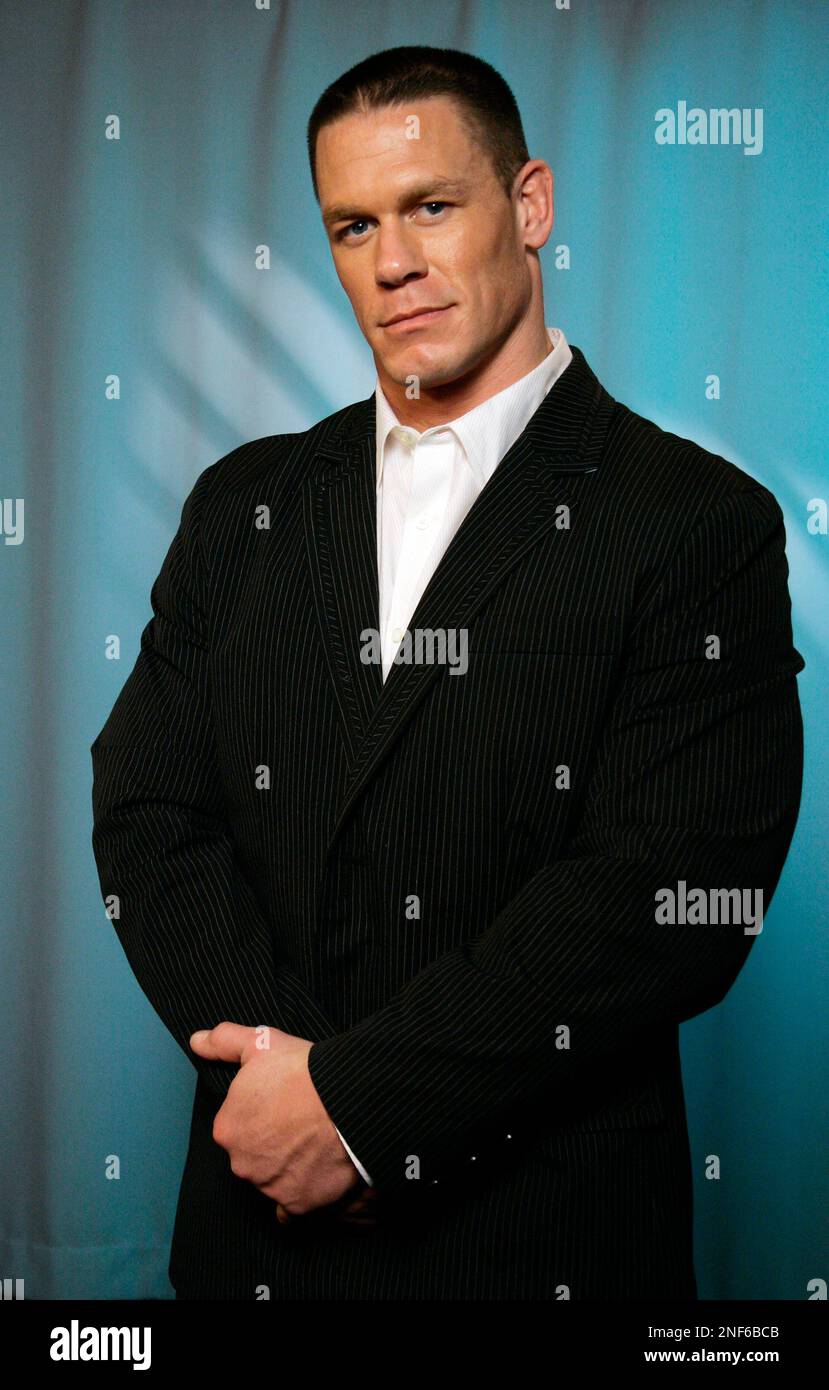 Professional wrestler and actor John Cena poses for a portrait ...