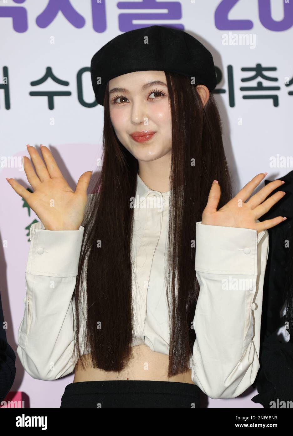 S. Korean girl group NewJeans Danielle, a member of South Korean girl ...