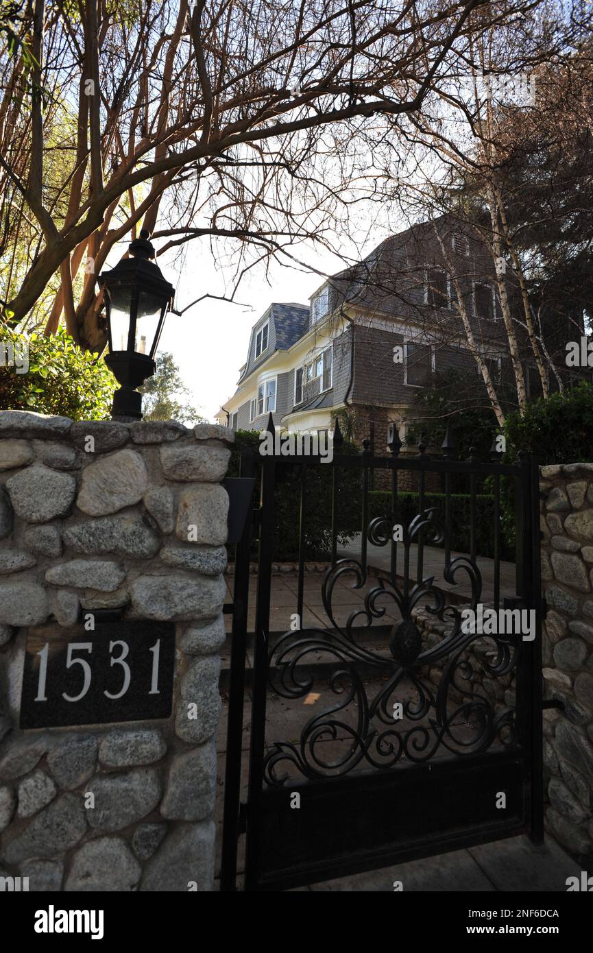 Irving "Bud" and Pam Feldkamp's home in Redlands, Calif. Monday, March ...