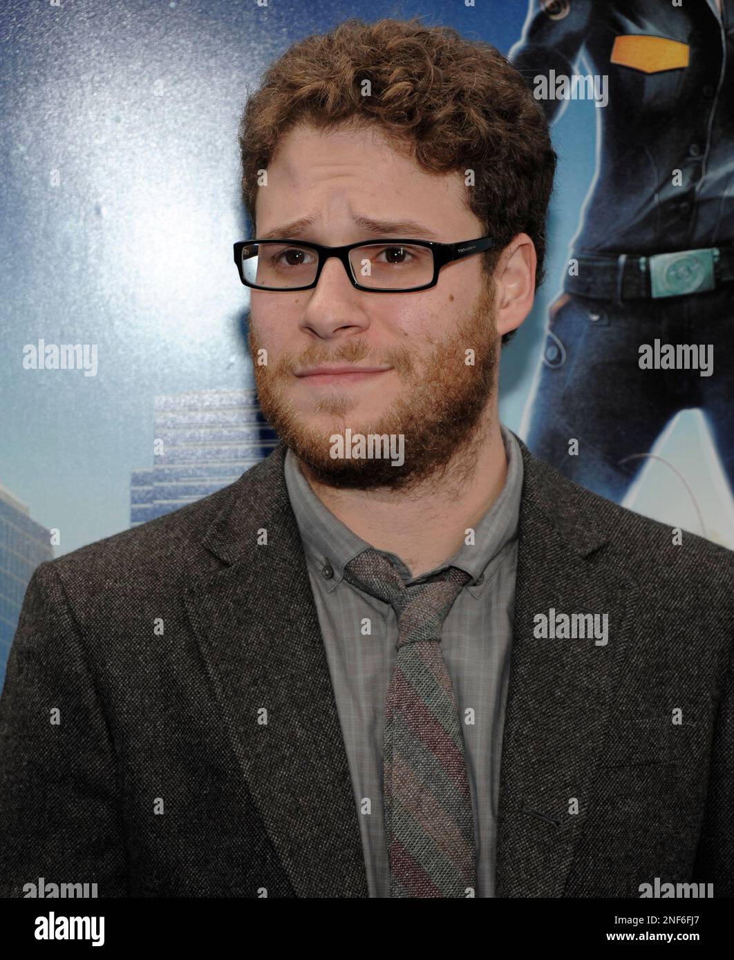 Actor Seth Rogen arrives at the premiere of the animated feature film ...