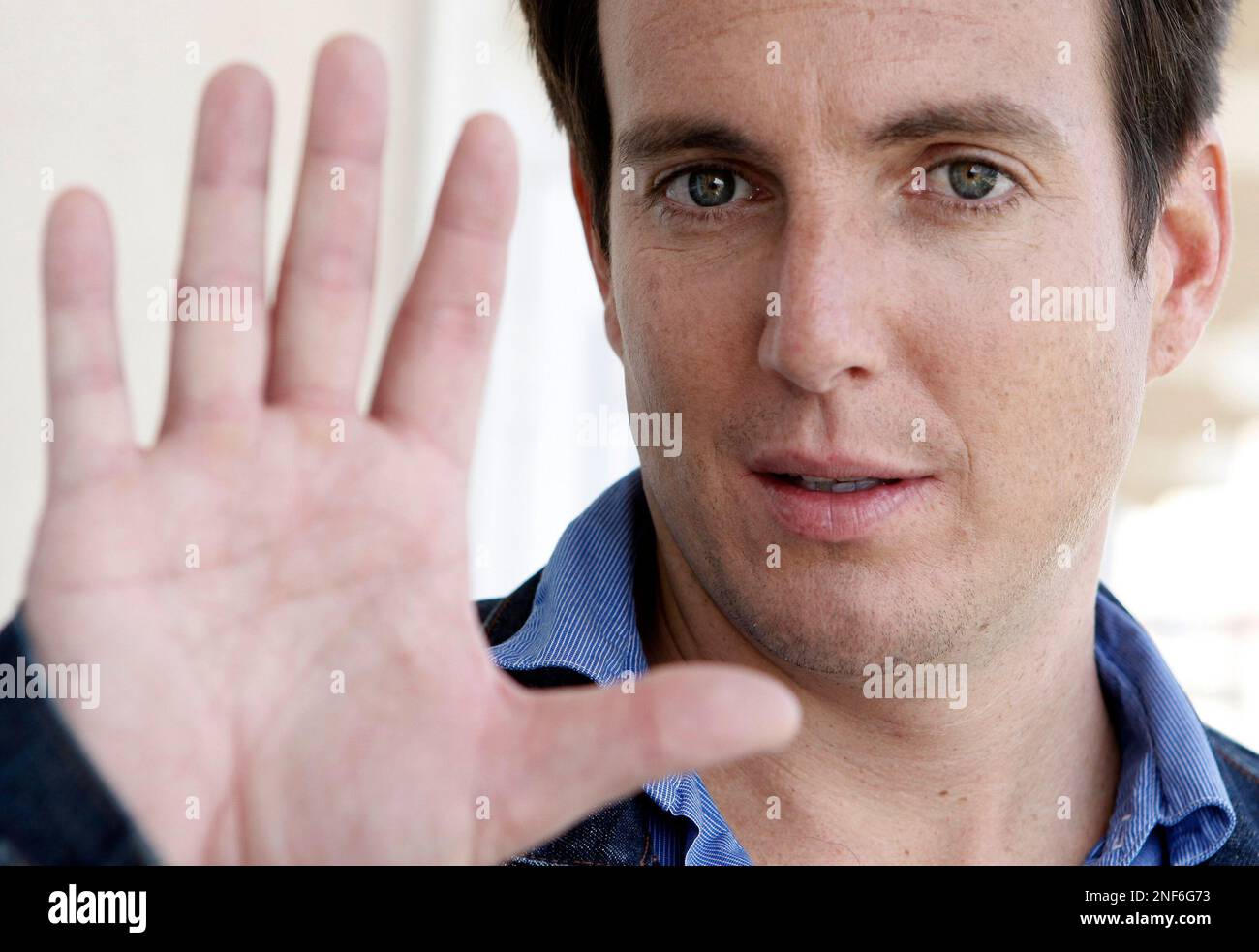Actor Will Arnett, a cast member in the upcoming animated film ...