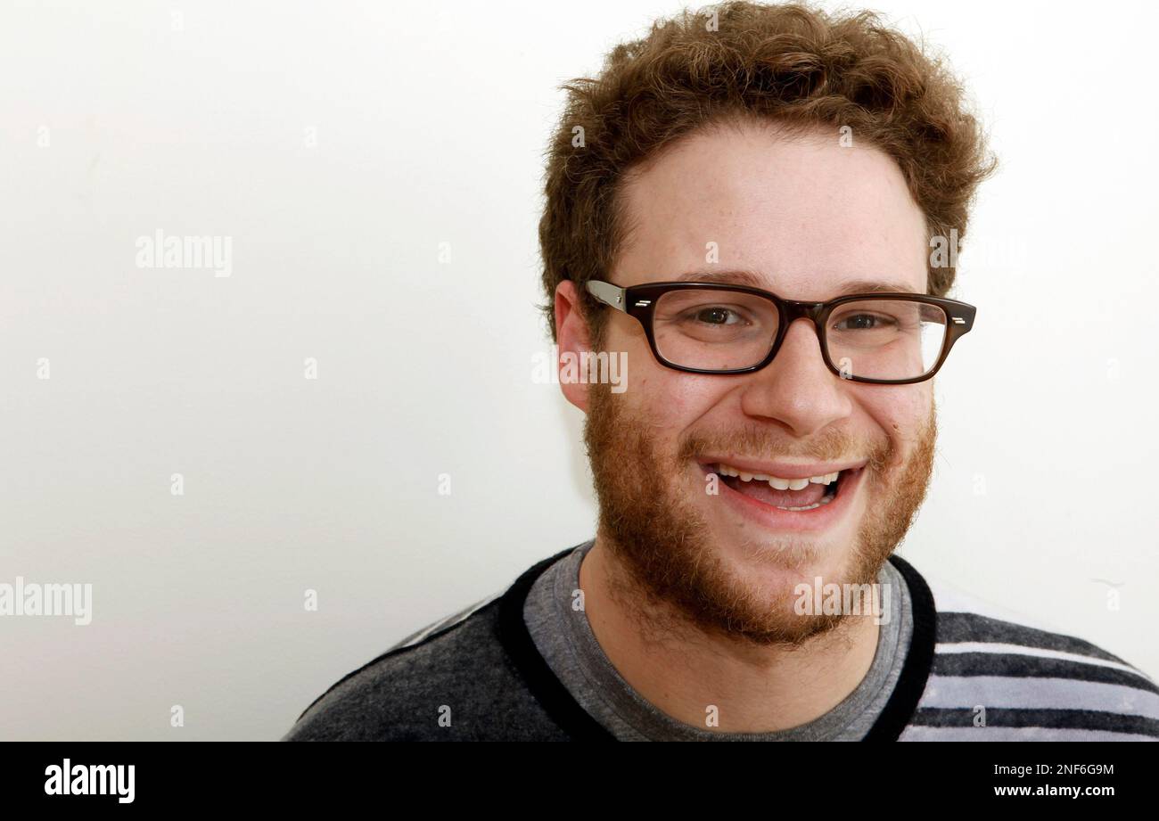 Actor Seth Rogen, a cast member in the upcoming animated film "Monsters ...
