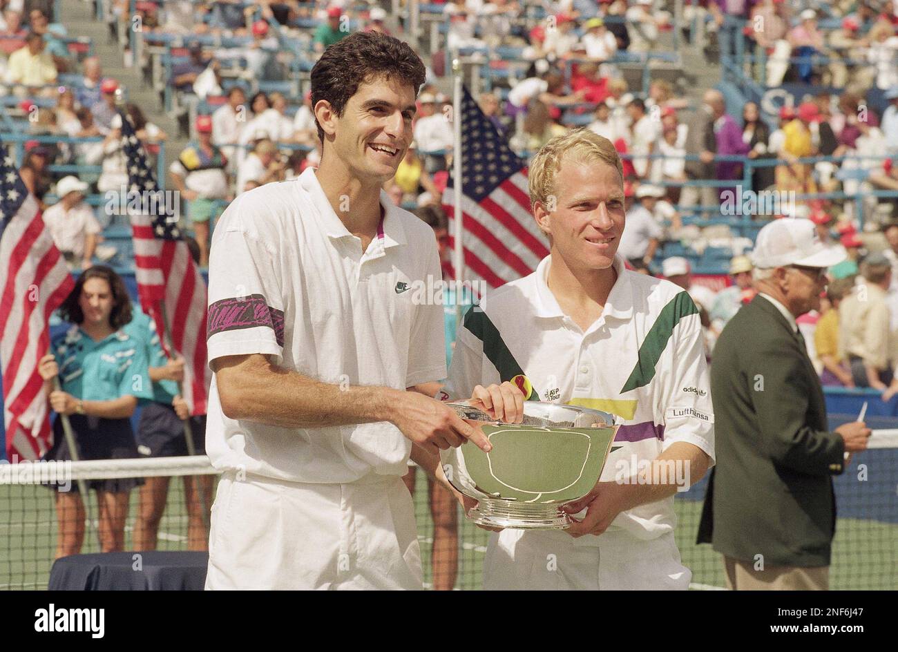 Richey Reneberg, left, of Palm Desert, Calif., and Jim Grabb of Tuscon ...
