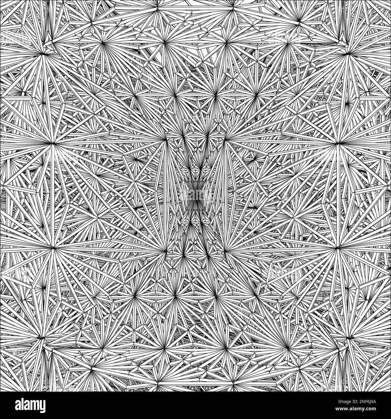 Abstract Construction Structure Vector. Illustration Isolated On White ...