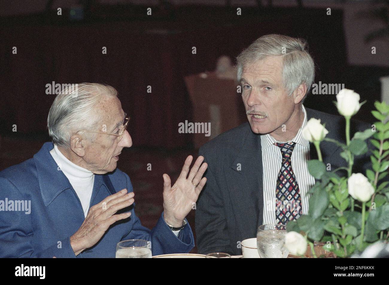 Ted Turner, chairman of the board and president of Turner Broadcasting ...