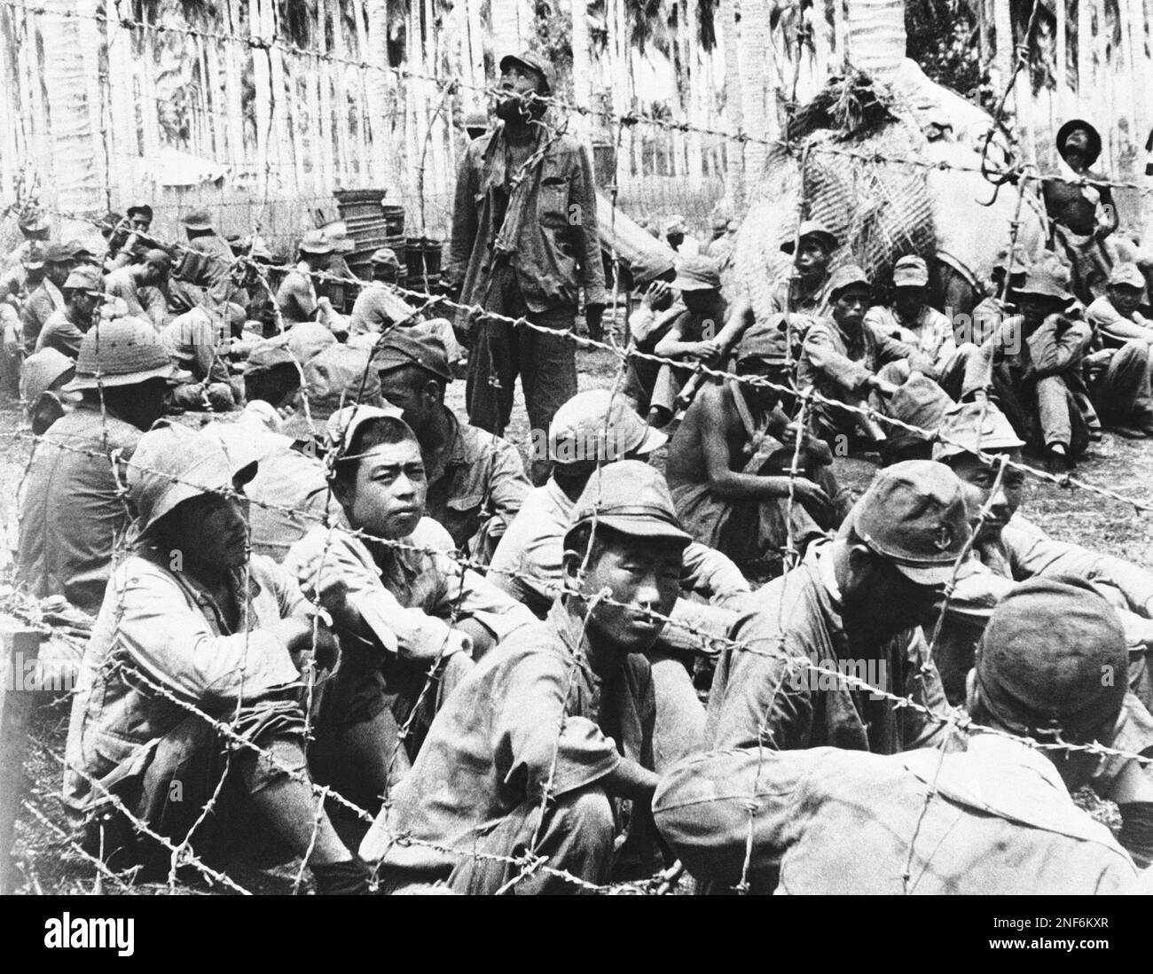 These Japanese prisoners were among those captured by U.S. forces on ...