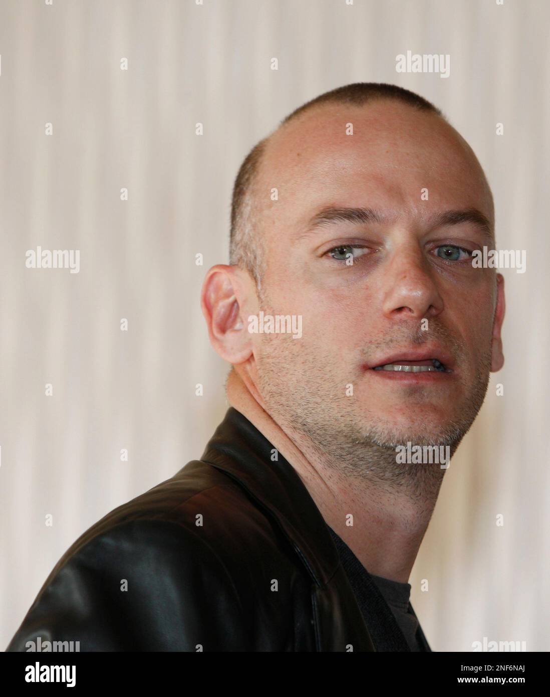 Italian actor Filippo Nigro poses during a photocall of his new movie ...
