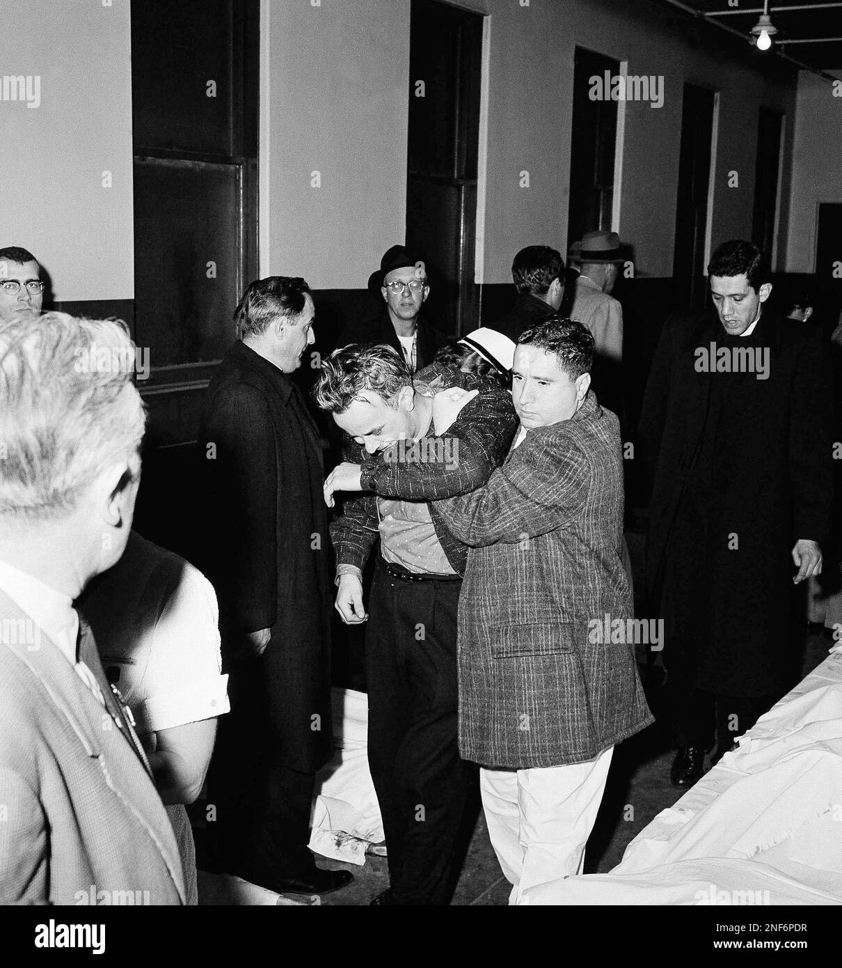 John Jajkowski collapses as he is told that his son, John Jr., has been ...