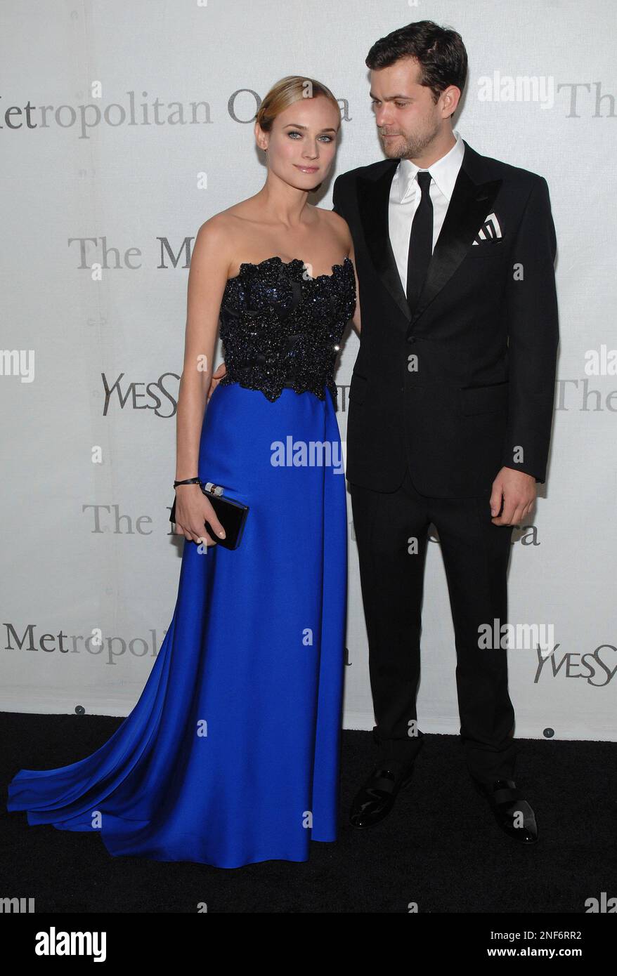 Actors Diane Kruger and Joshua Jackson attend the Metropolitan Opera ...